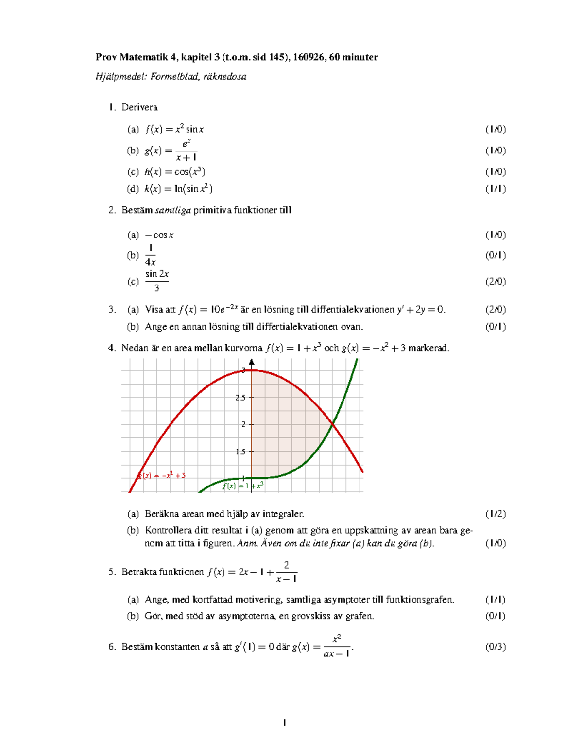 Prov Ma4 160926 - Have fun with matematik - Prov Matematik 4, kapitel 3 ...