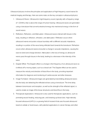 Ultrasound physics notes 2 - Pulse-Echo Technique: The pulse-echo ...