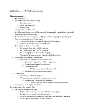 Classical and Medieval Traditions - Classical & Medieval Traditions ...