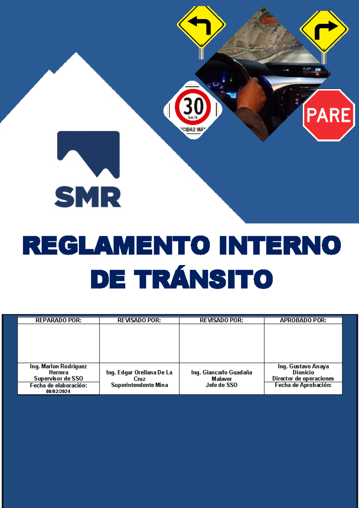 SMR-SSO-R-002 Ritra - sso - REPARADO POR: REVISADO POR: REVISADO POR ...