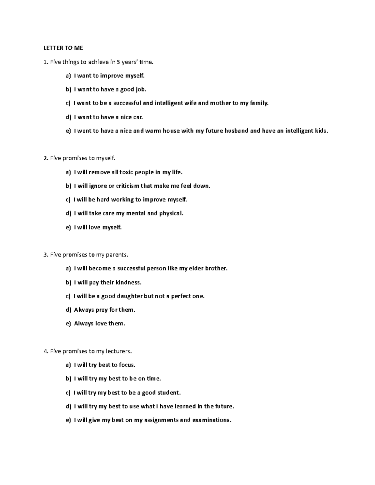 Letter TO ME NurJasmin Shahida Binti Ahmad Ruslan 2021196655 KBA2432A