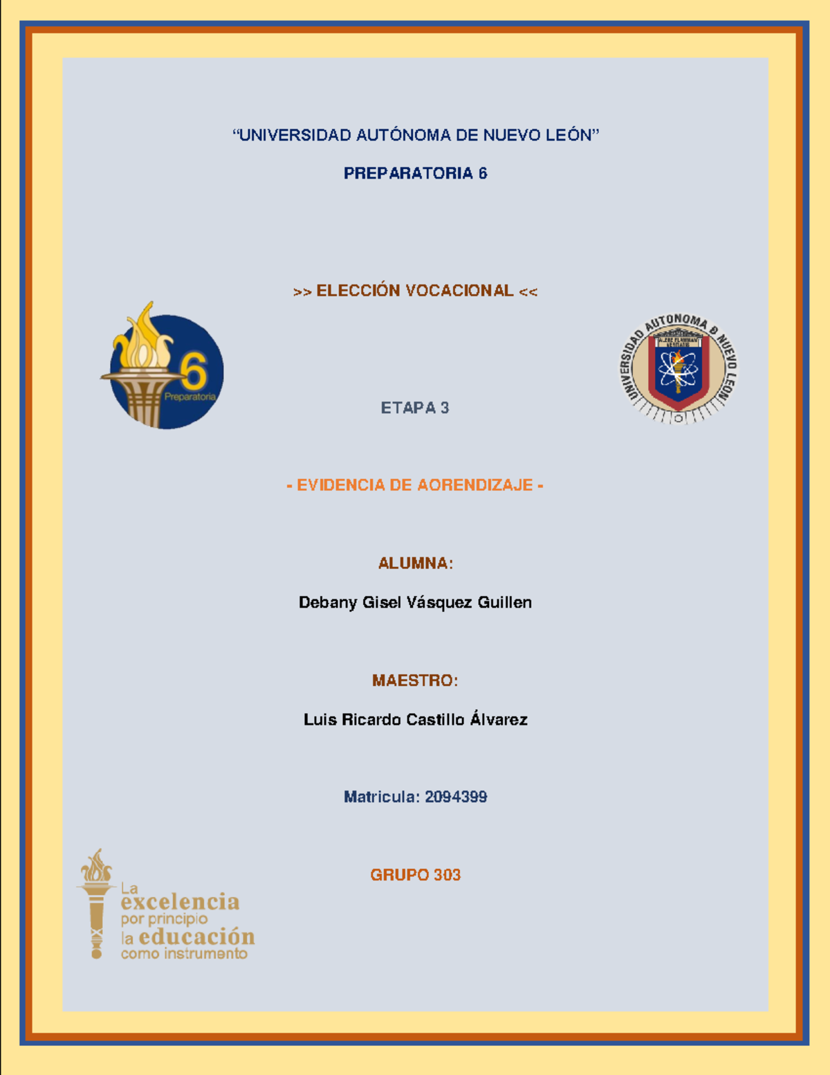 DGVG EV3 EV - Semestre 3. Etapa 3. Evidencia 3