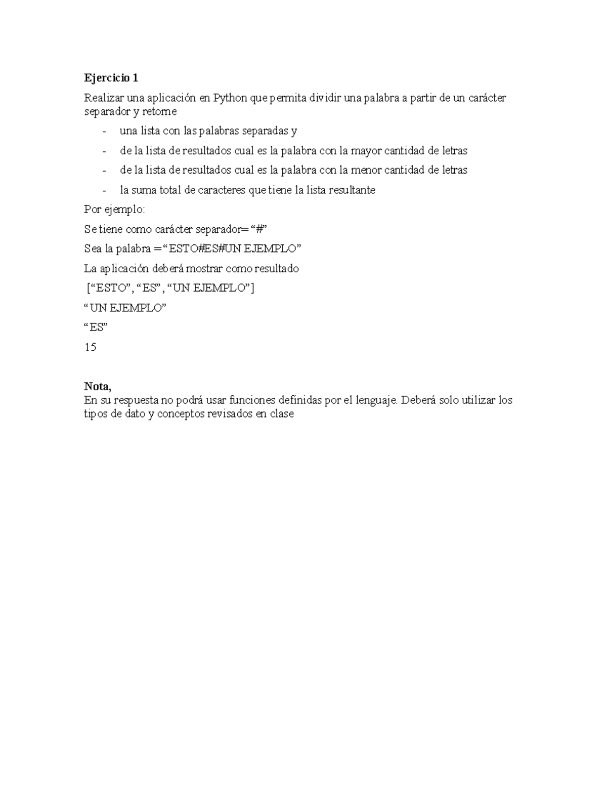 Ejercicio Para Practicar En Python Ejercicio 1 Realizar Una Aplicación En Python Que Permita