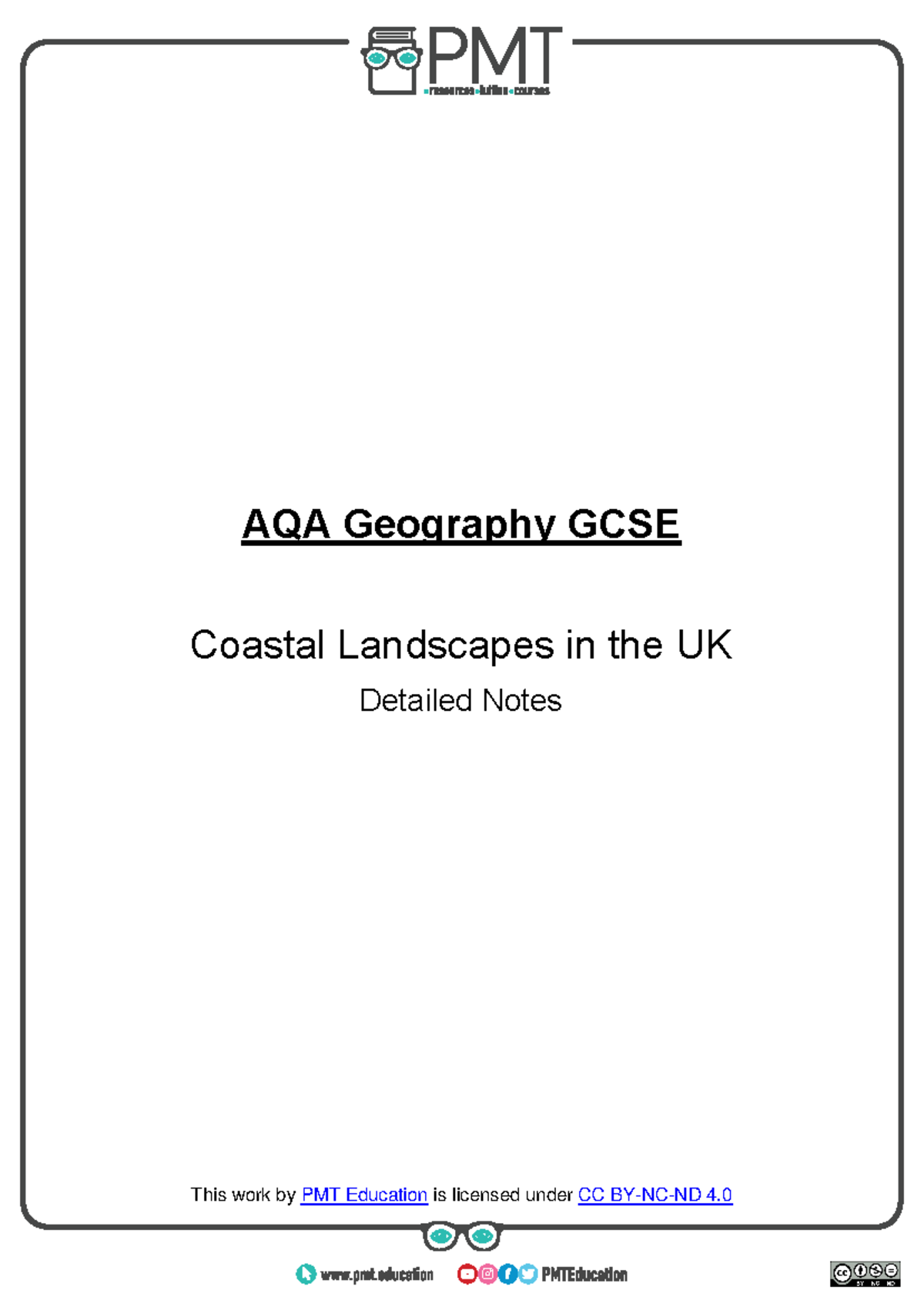 Coastal Landscapes in the UK - bit/pmt-edu-cc bit/pmt-cc AQA Geography ...