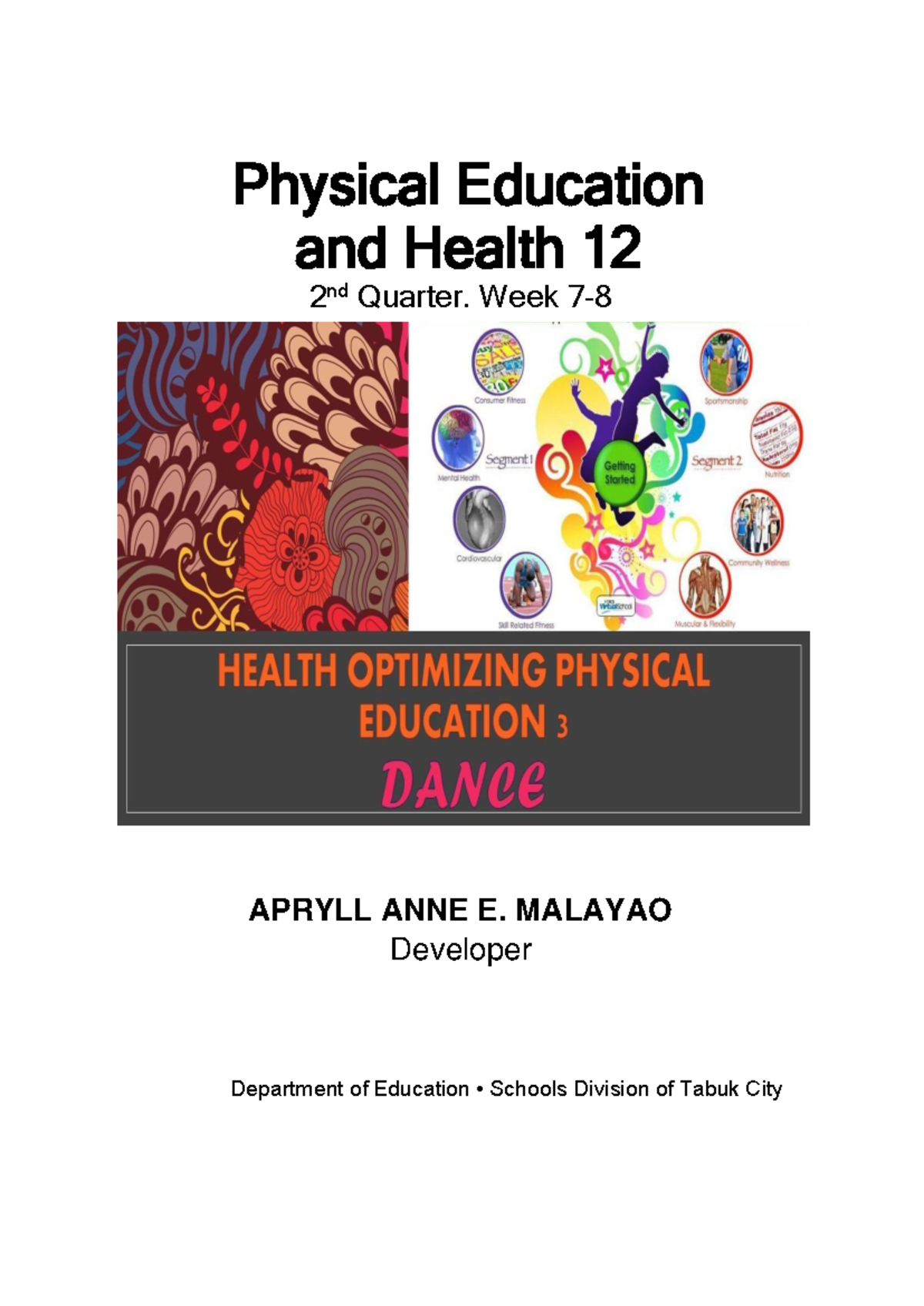 Passed-1308-13-21 Melcs-Tabuk City danceevent v1 - Physical Education ...