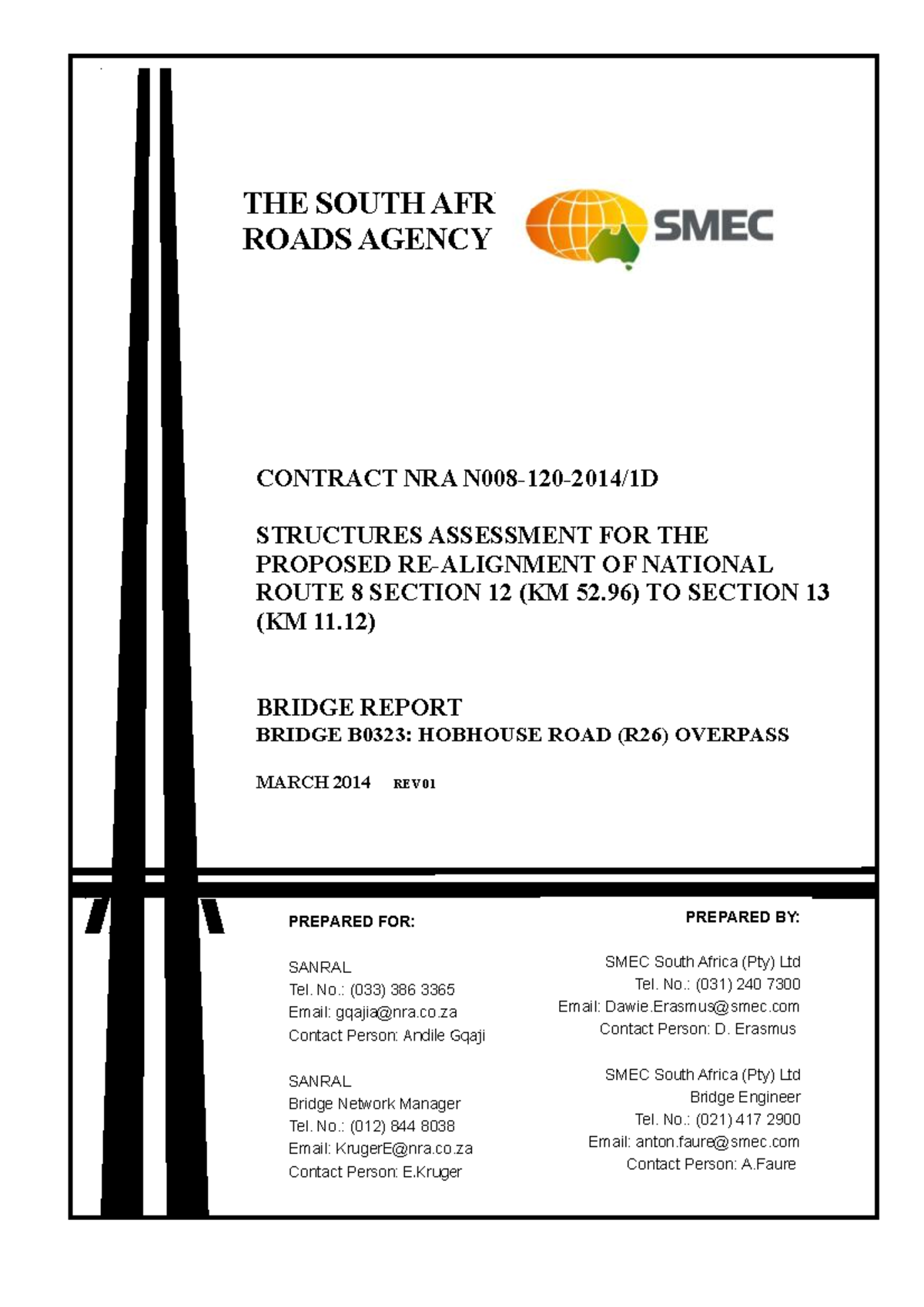 Example Bridge Report - Transportation Engineering - CONTRACT NRA N008 ...