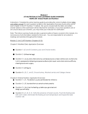 Chapter 9 Enteral Nutrition - ACTIVE LEARNING TEMPLATES THERAPEUTIC ...