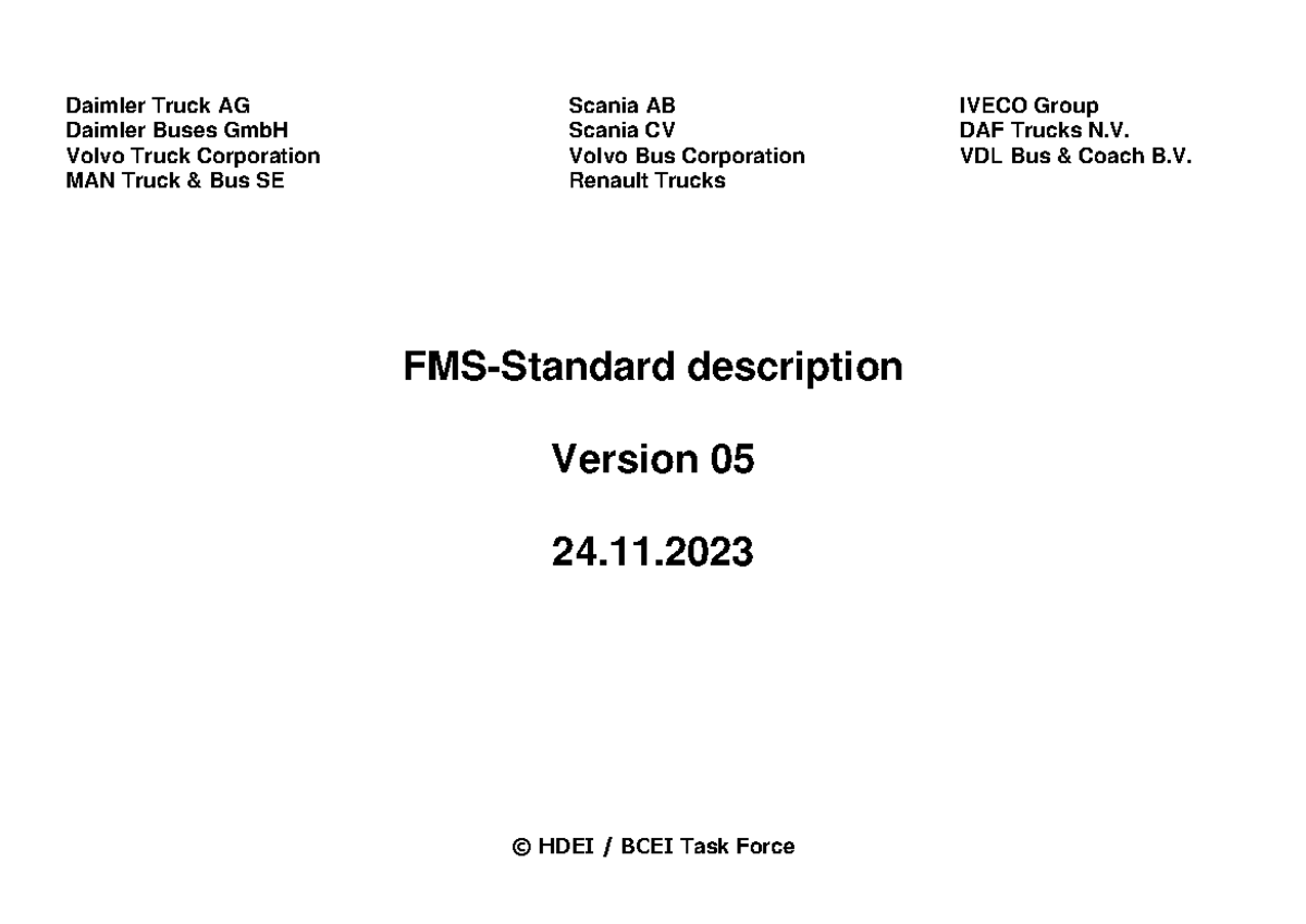 Fms document v 05 vers.24.11.2023 - Daimler Truck AG Scania AB IVECO ...