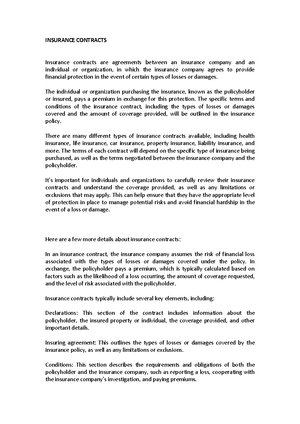 Formation of contracts - These elements include: Offer: An offer is a ...