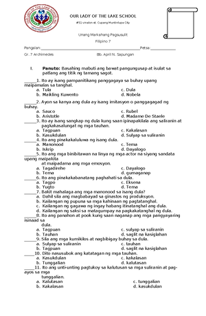 Ayon kay Plato - n/a - Ayon kay Plato, tayo ay tulad ng isang tao na ...