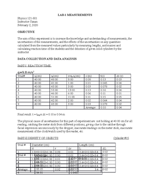 Lab7-Ballistic Pendulum-Worksheet-v2 - LAB 7: BALLISTIC PENDULUM Fall ...