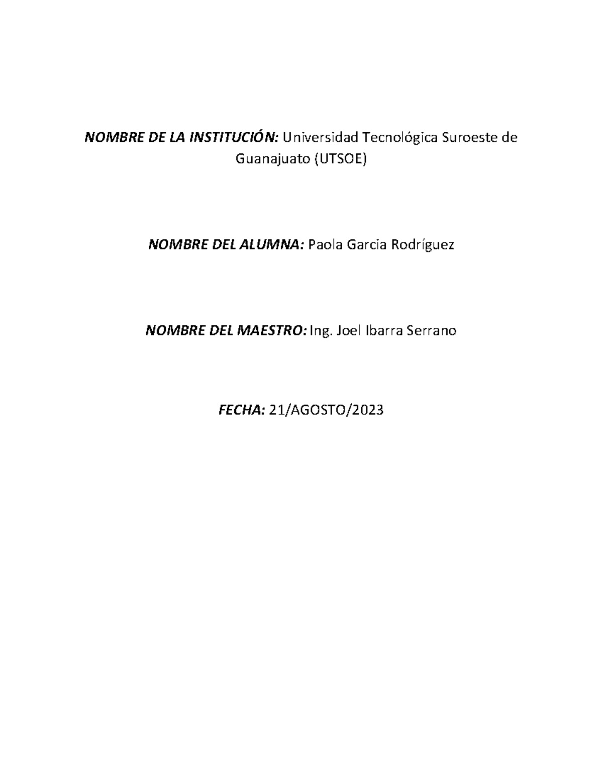 Energia Geotermica - 12222222222 - NOMBRE DE LA INSTITUCIÓN ...