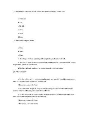 5 Paper for SLPC - Summary BS Mathematics - Q1: In a LIKE clause, you can ask for any 6 Letter ...