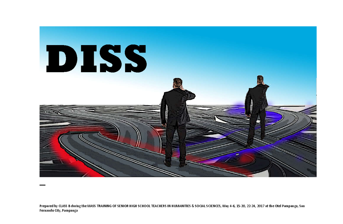 DISS DLP - notes - Prepared by CLASS B during the MASS TRAINING OF ...