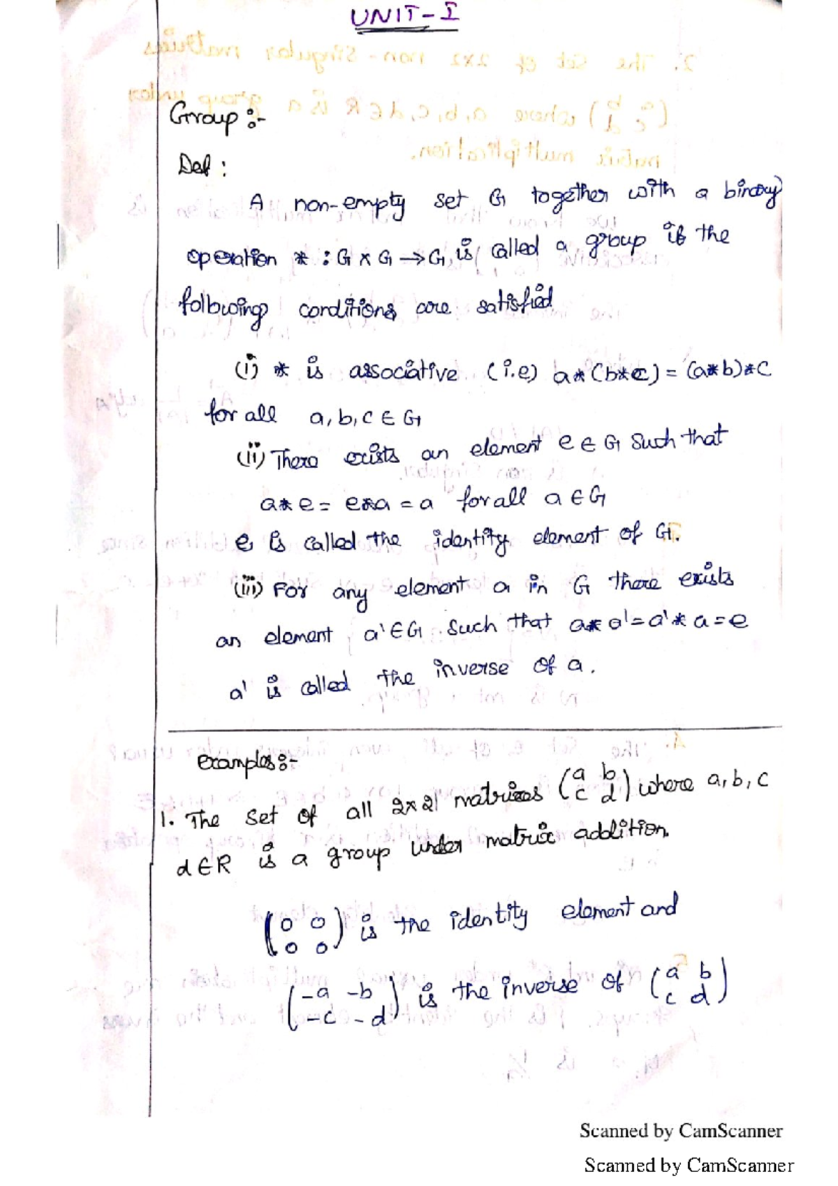 Abstract algebra - Bsc(H) Mathematics - Studocu