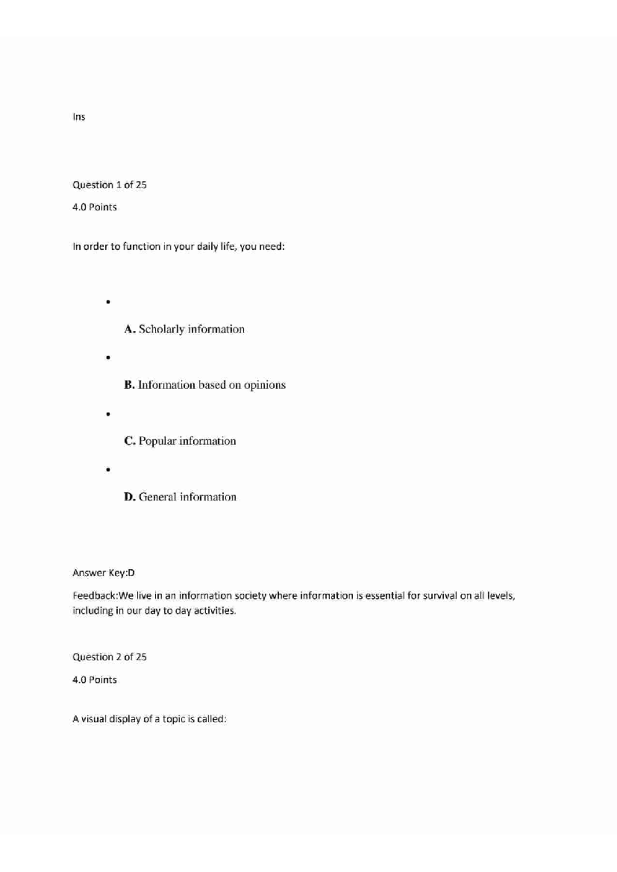 INS Question-1-1 - INS1502 - Studocu