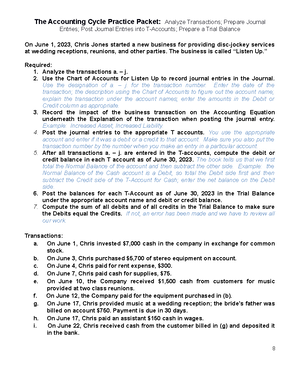 Accrual Basis of Accounting - ACCT 2101 - Studocu