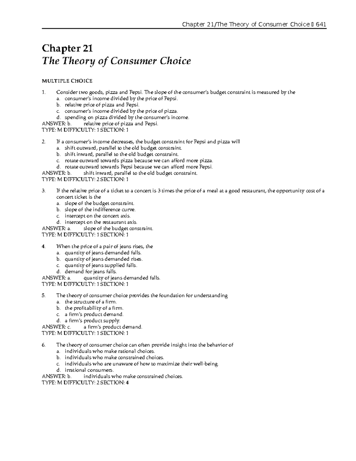 [123doc] - chapter-21-the-theory-of-consumer-choice-ppt - Chapter 21 ...