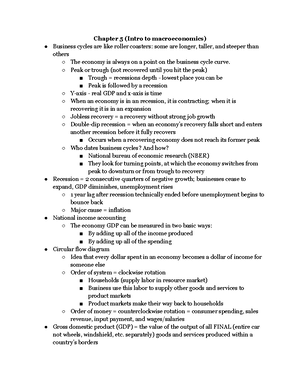 Ch.1 and 2 Notes - Exploring Econ. - Production, Econ. Trade, and ...