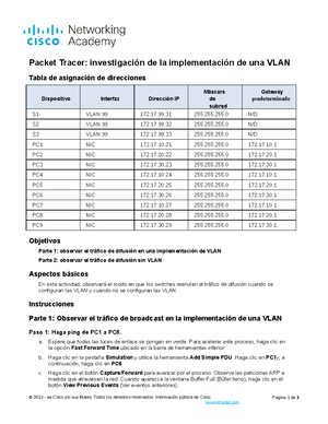 4.4.7 Lab - Configure Secure Administrative Access - Topology Addressing Table Device Interface ...