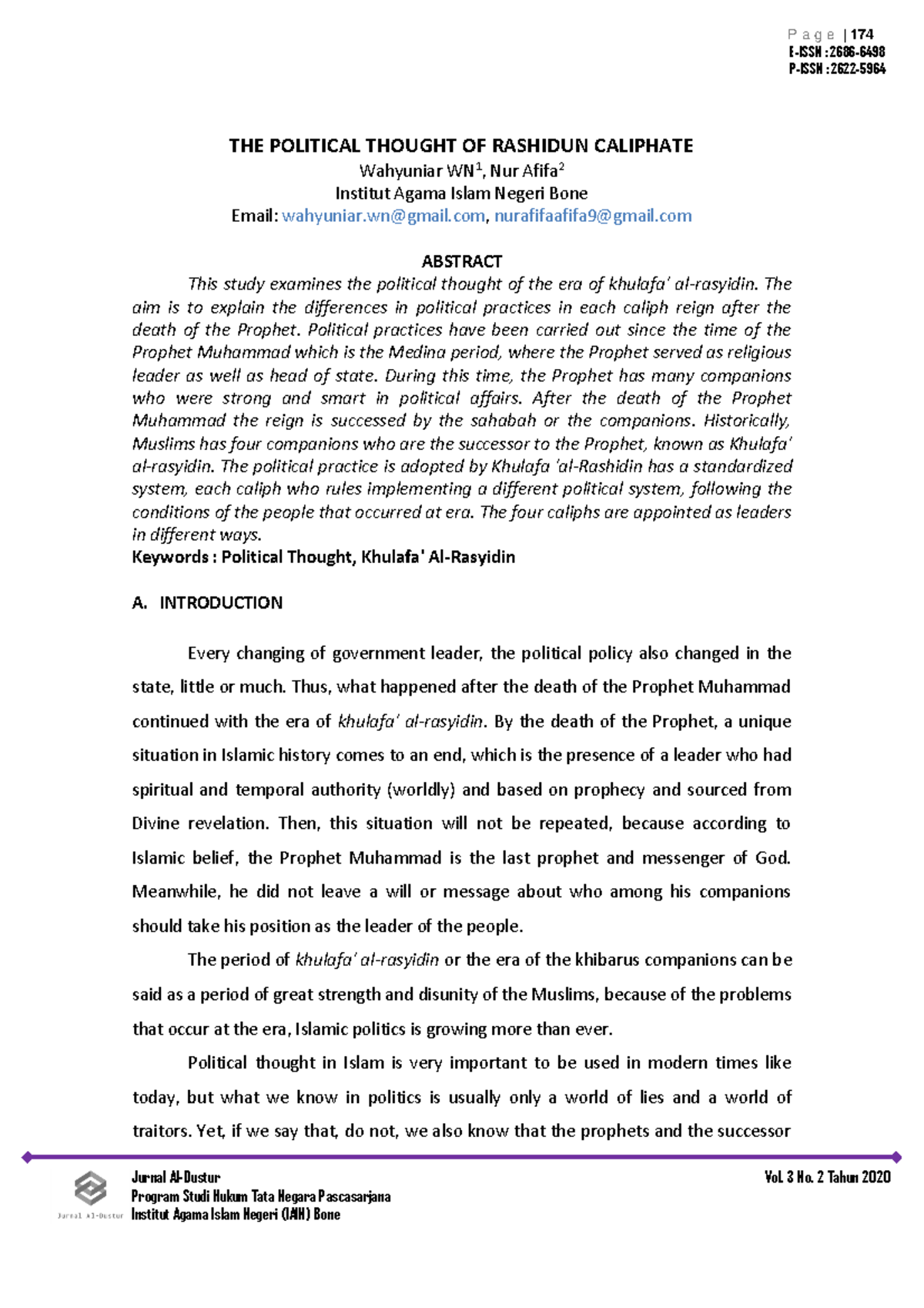 733 2824 1 PB - Course notes - E-ISSN : 2686- P-ISSN : 2622- Jurnal Al ...