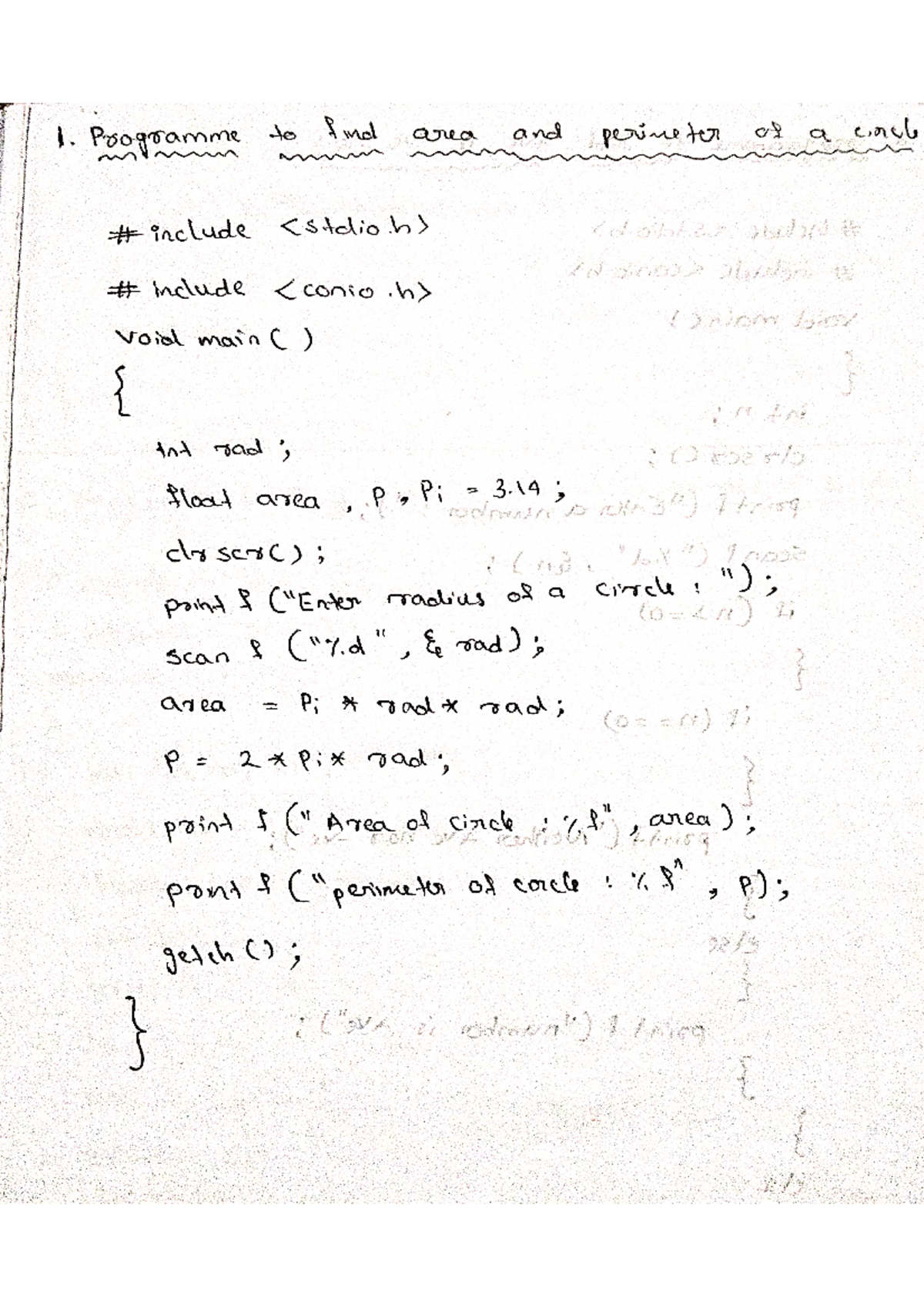 Project 1 - 4th semester complementary computer science c programs ...