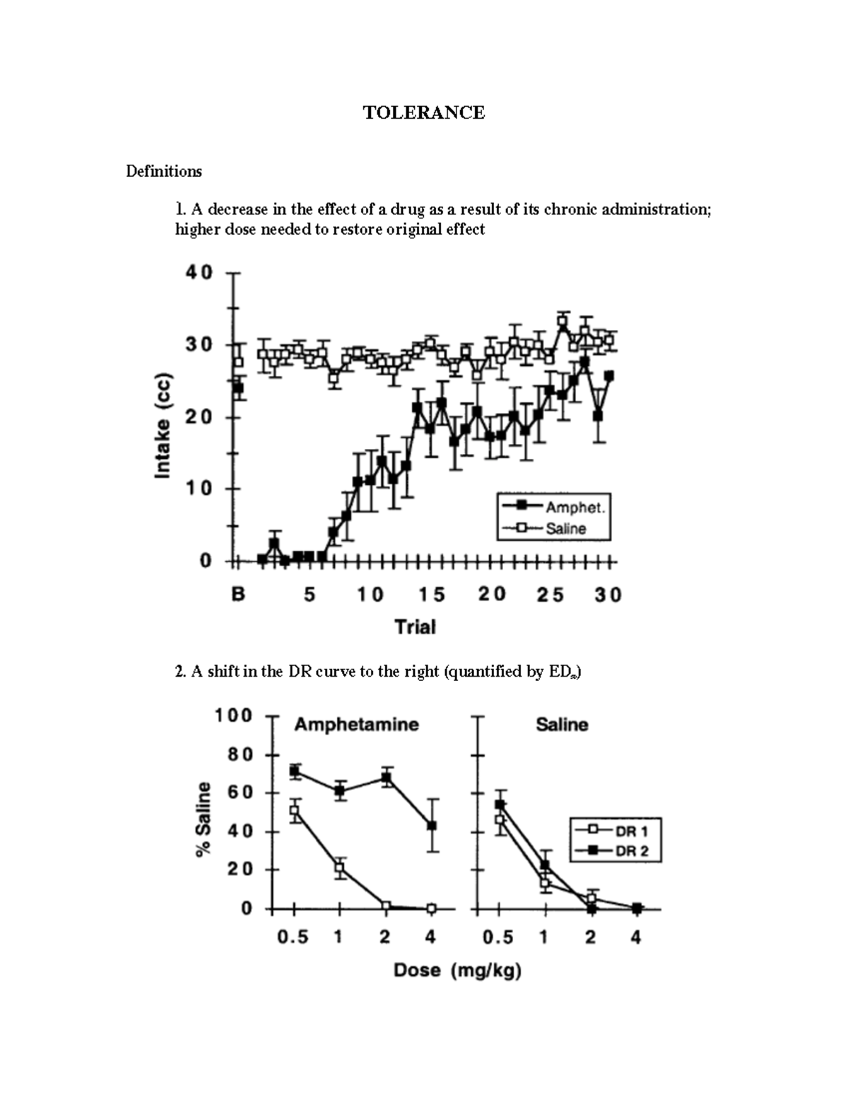 2. Tolerance - Lecture notes chapter 12 - PSY 470 - ASU - Studocu