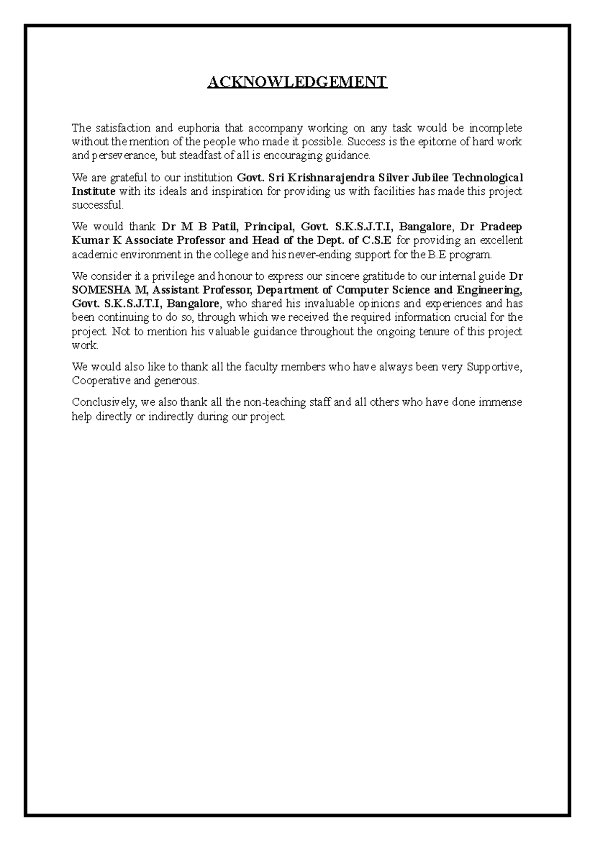 Phase 1 report final - ACKNOWLEDGEMENT The satisfaction and euphoria ...