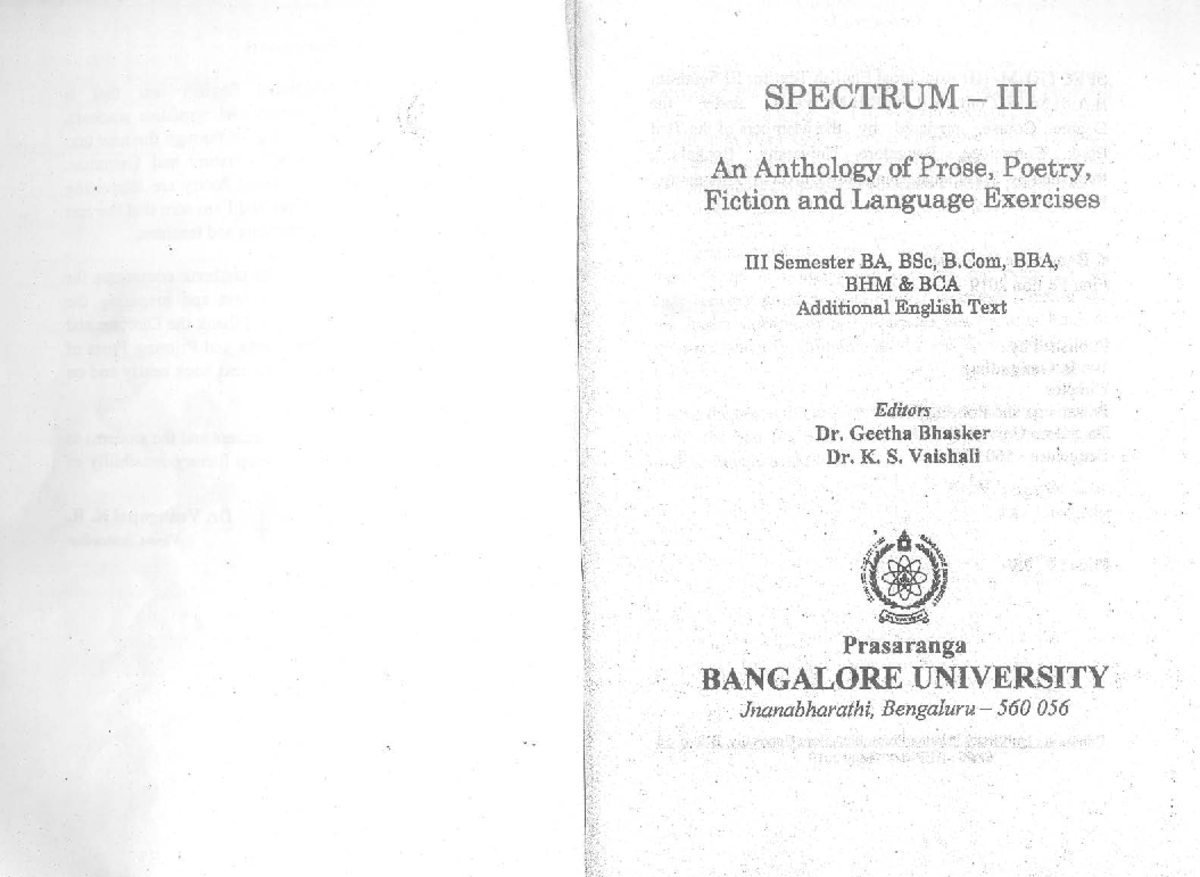 Spectrum 3 III for bcom - English - Studocu