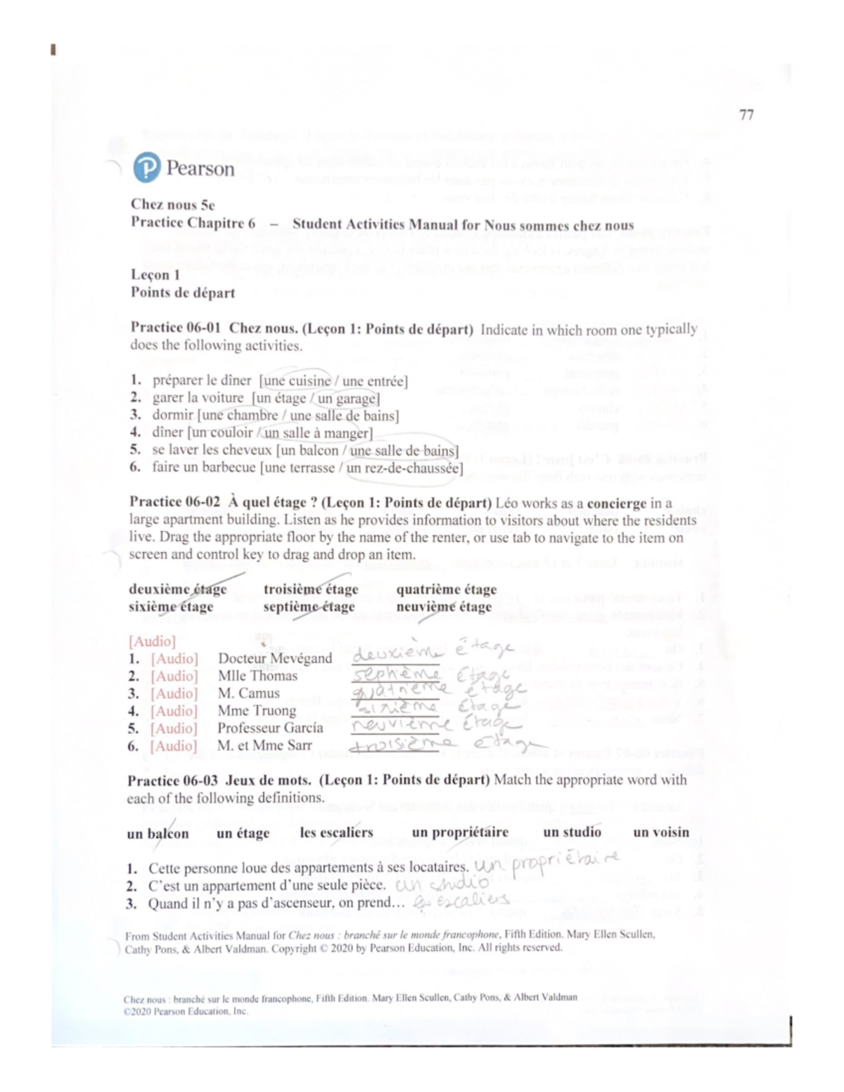 Chez nous Se - Chez nous - FRENCH 1 - Studocu