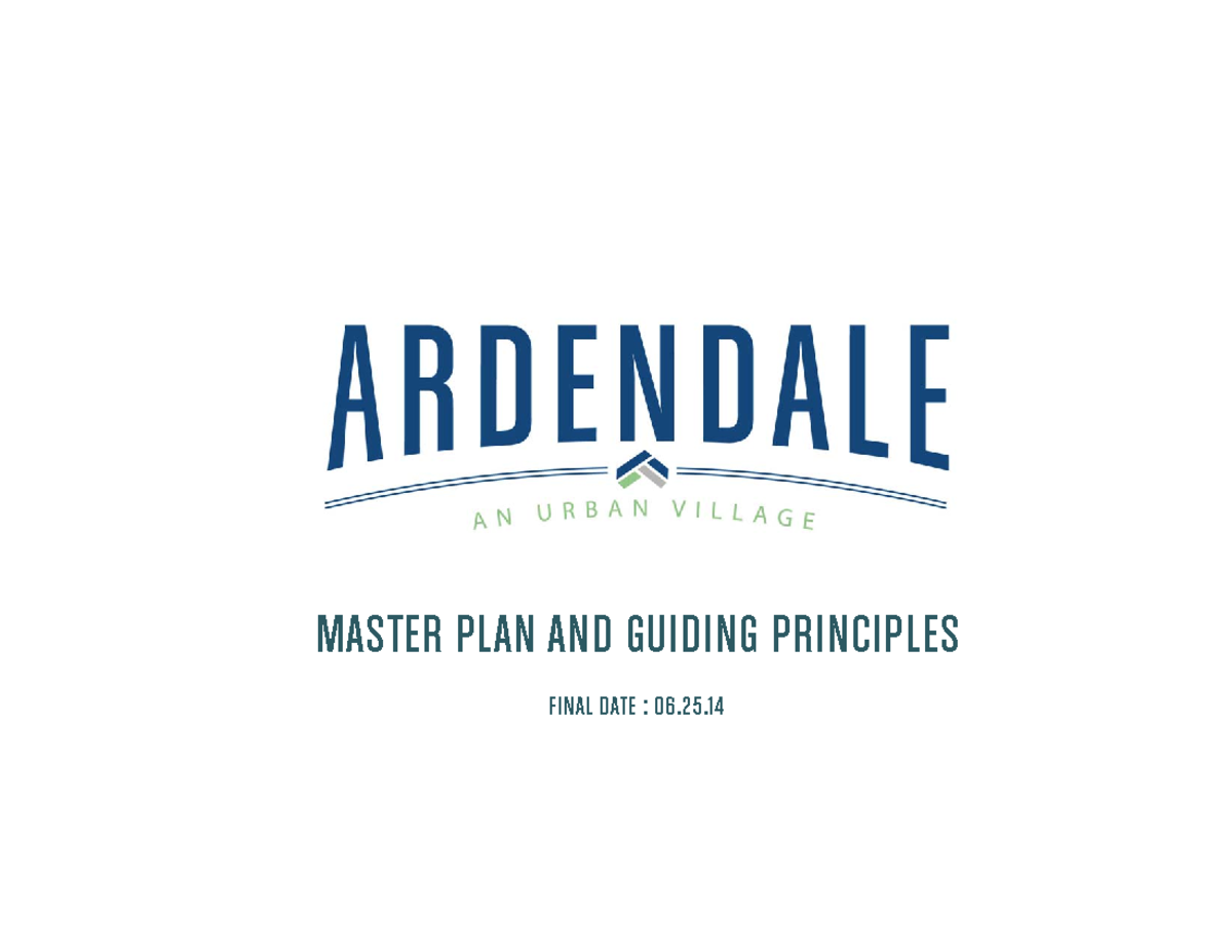 Ardendale-Design-Code 6 25 14 low-res - MASTER PLAN AND GUIDING ...