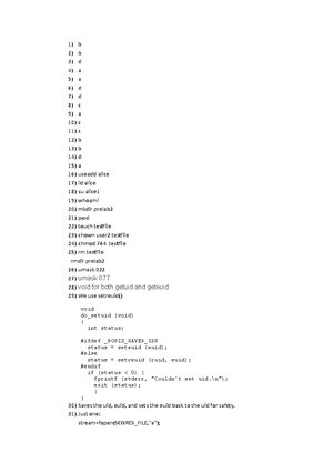 Pre-Lab 1 - Crypto - LAB - InfoSec 1 Worth 40 points at 11:59 PM All questions are worth 1 point ...