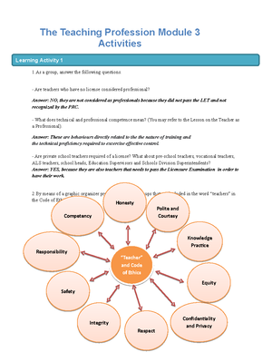 TTP module 7 - Facilitating Learner Centered-Teaching - PangSU - Studocu
