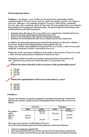 Sol. afar final - Summary Afar Reviewer - LCCM - FINAL EXAMS ...