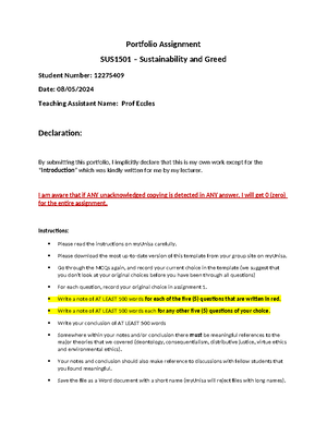 Unisa - University of South Africa - Studocu