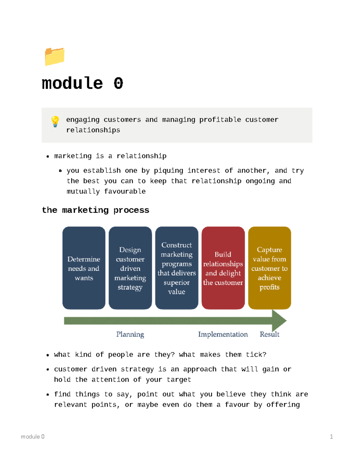 Module 0 - introduction to marketing management - module 0 1 📁 module 0 ...