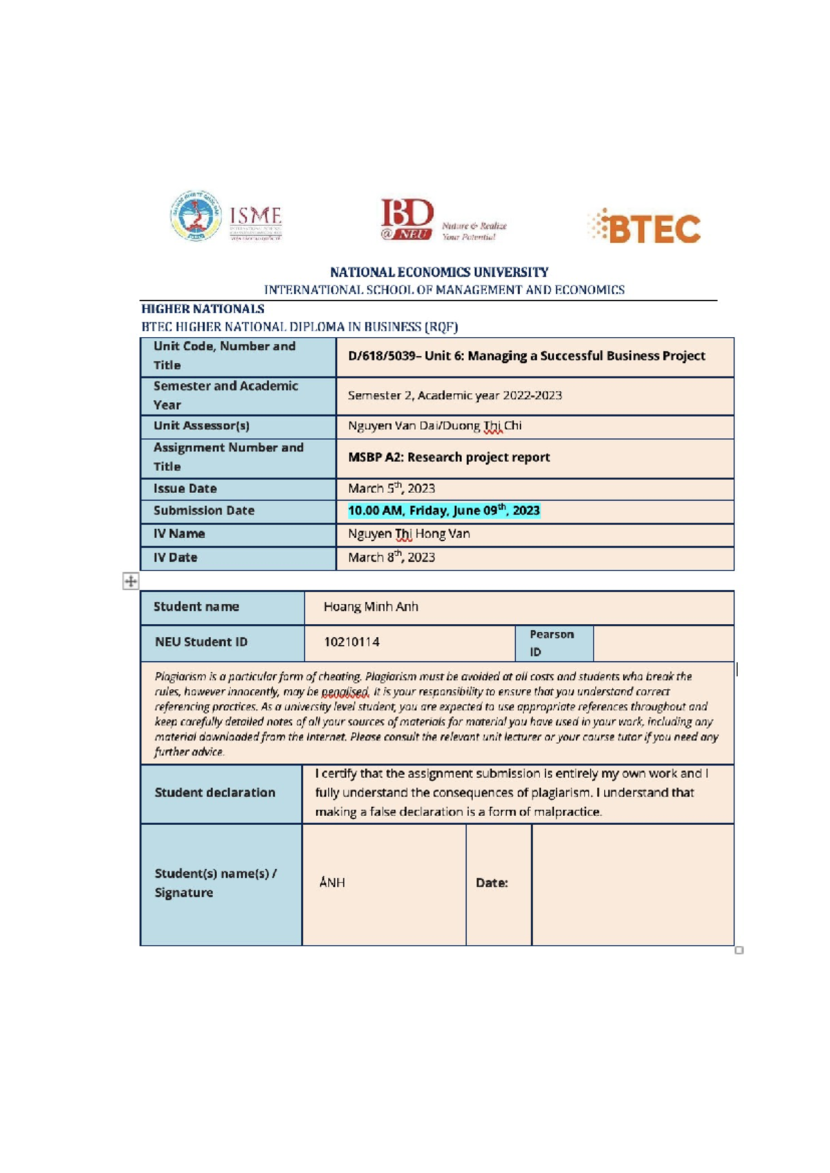 MSBP-A2 - MSBP A2 - According to some earlier studies, perceived ...