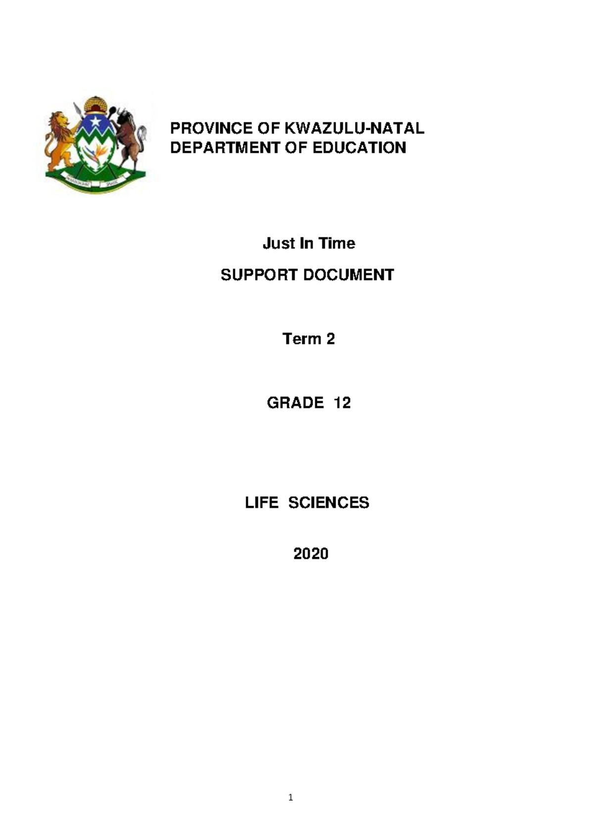 JIT TERM 2 grade 12 - MAY 2020 PDF 6-1 - PROVINCE OF KWAZULU-NATAL ...