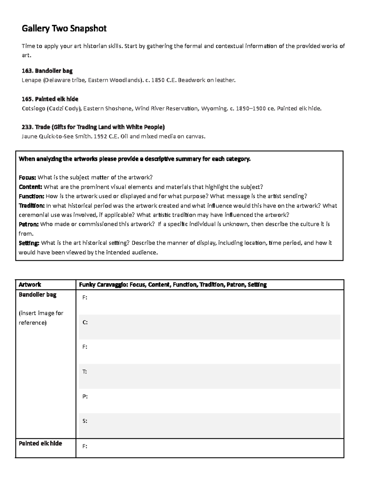 Gallery two snapshot - questions - Gallery Two Snapshot Time to apply ...