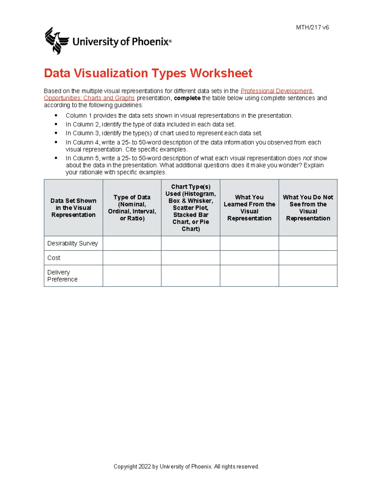 Mth217 v6 wk2 data visualization types worksheet - MTH/217 v Data ...