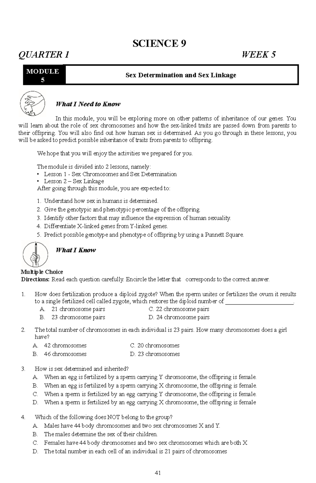 Quarter 1 week 5a - multiple alleles - SCIENCE 9 QUARTER 1 WEEK 5 What ...