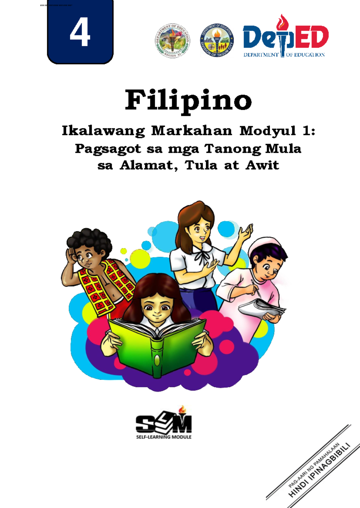 Filipino Q2 Module-1 Enhanced - ,,,,,,,,,,,,,,,,,,,,,,. 4 Filipino ...