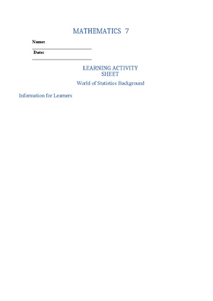 Q1 W5 M5 Biotechnology SSPElectives - i 8 BIOTECHNOLOGY Quarter 1 ...