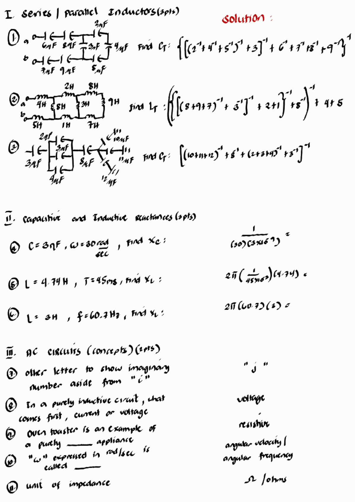 Delta, Wye Transformation + Parallel + Series - I series I parallel ...