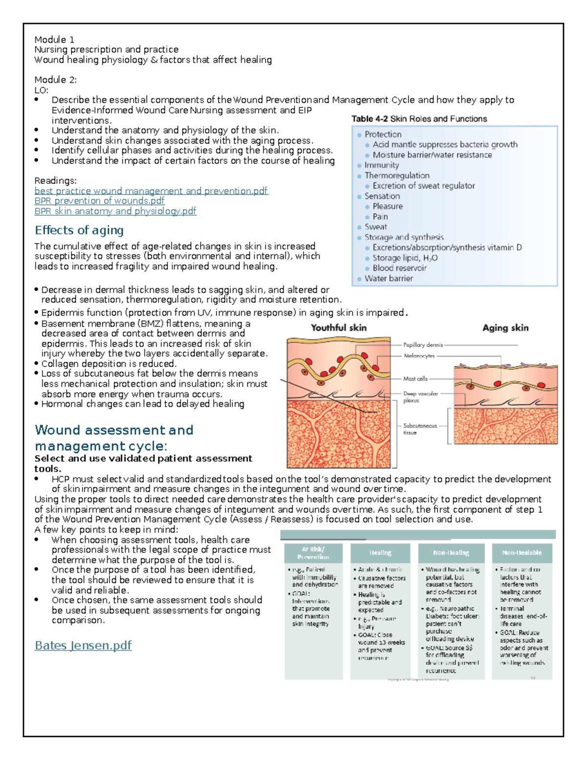 329 Notes - ___ - ####### Module 1 ####### Nursing prescription and ...