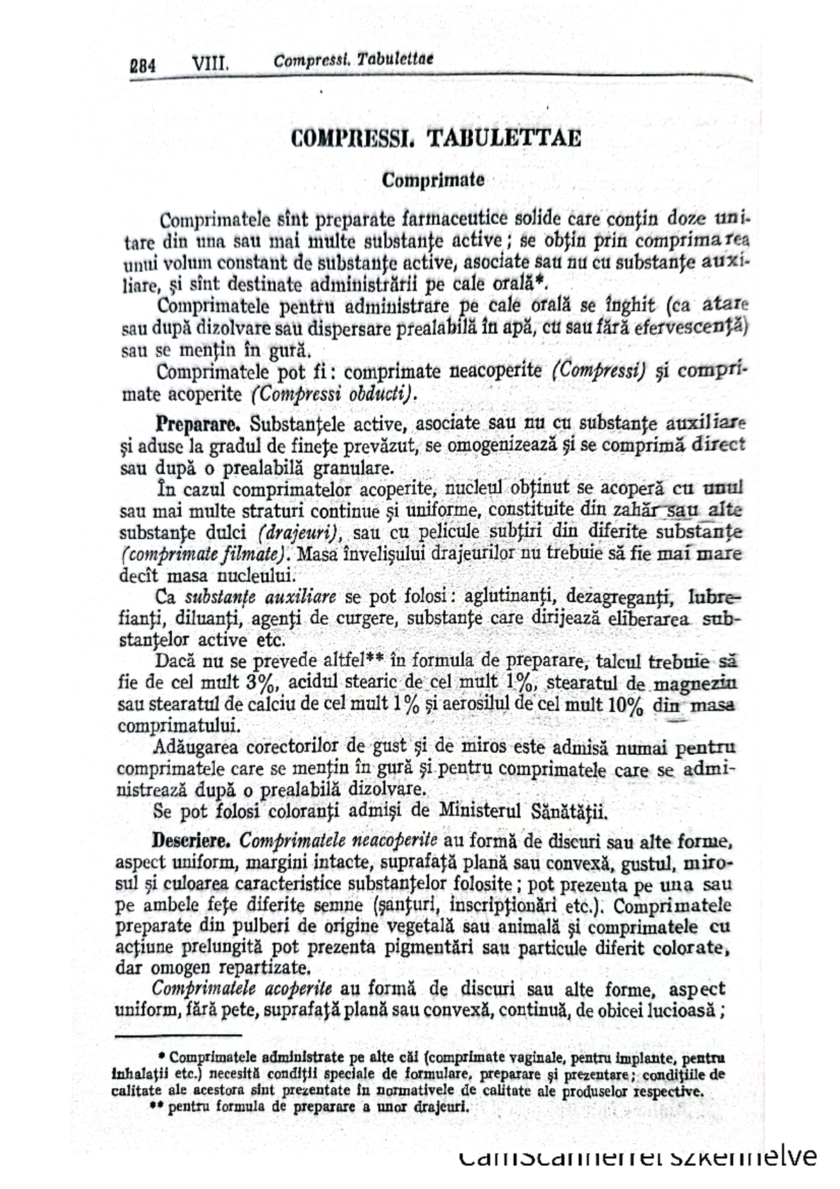17. Comprimate. Formulare și preparare. Acoperirea comprimatelor ...