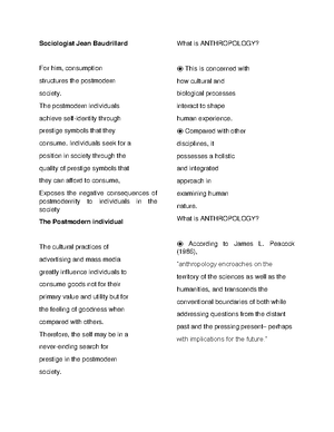 Lecture Notes 3 - Philosophy - PAUL CHURCHLAND: “The Self is the brain ...