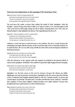 Introduction to Chaucer - Geoffrey Chaucer (c. 1343-1400) LIFE Chaucer ...