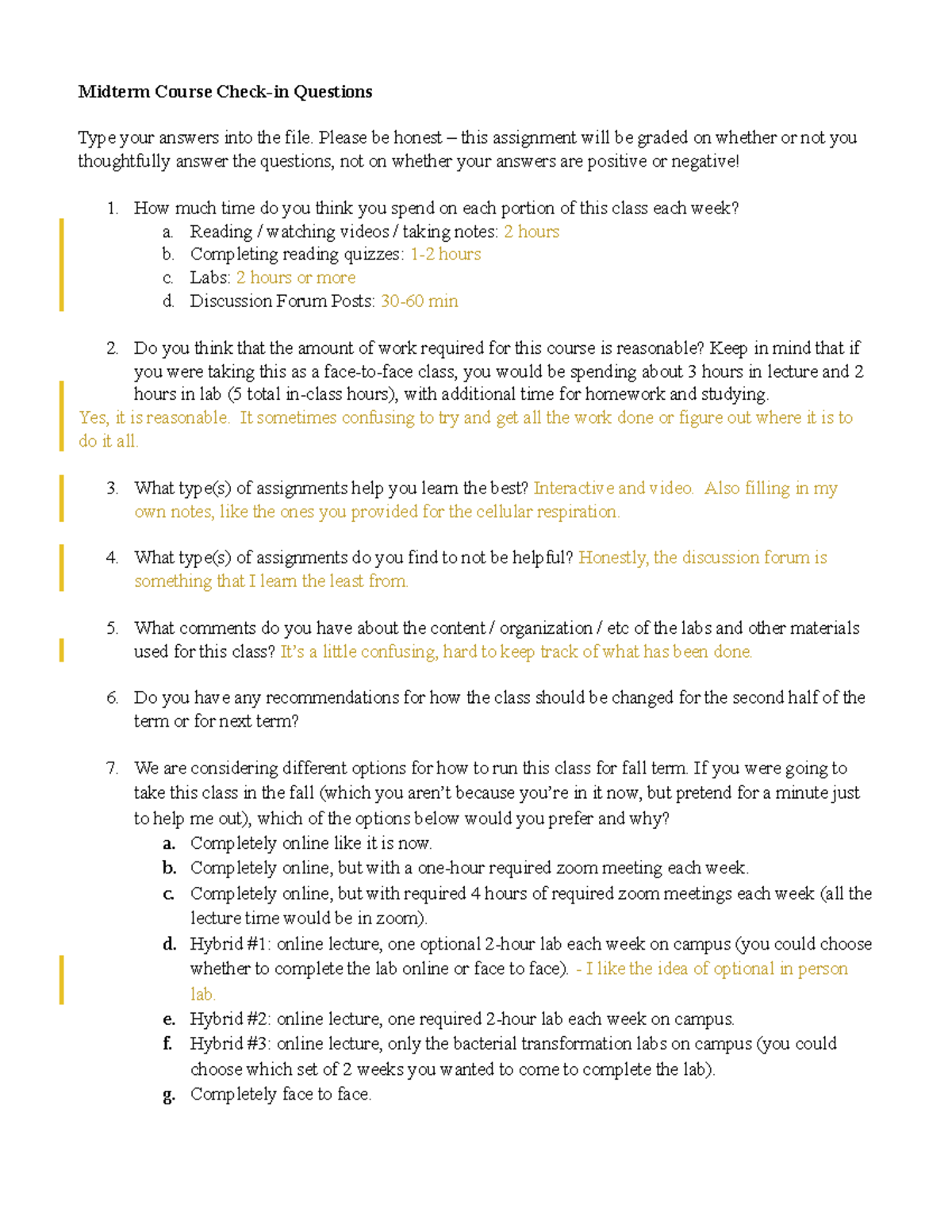F20Midterm Course Checkin BI 112 - Midterm Course Check-in Questions ...