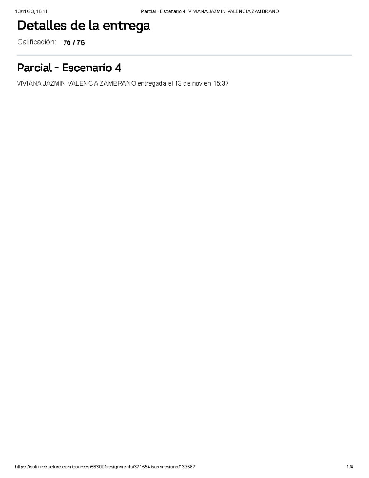 Parcial - Escenario 4 Viviana Jazmin Valencia Zambranoestrategico - Proceso Estratégico II - Studocu